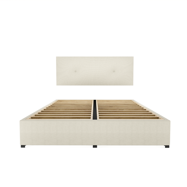 Cama Armable Urban Lino Beige - mobiliariocima